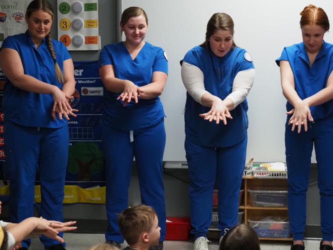 PHOTOS: SATEC Kindergarten classes visited by nursing students ...