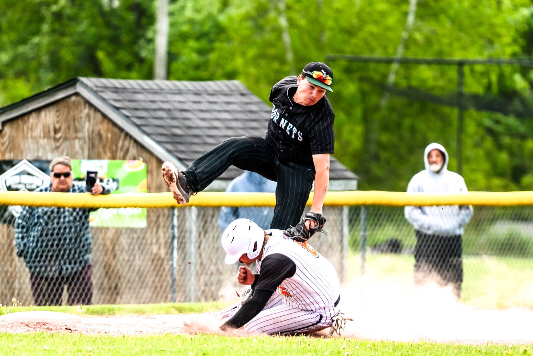 Hornets out-slug Tigers in regular season finale; Ethan Bosely hits his ...