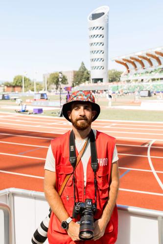 Photographer Justin Britton watched Elle win from behind the lens ...