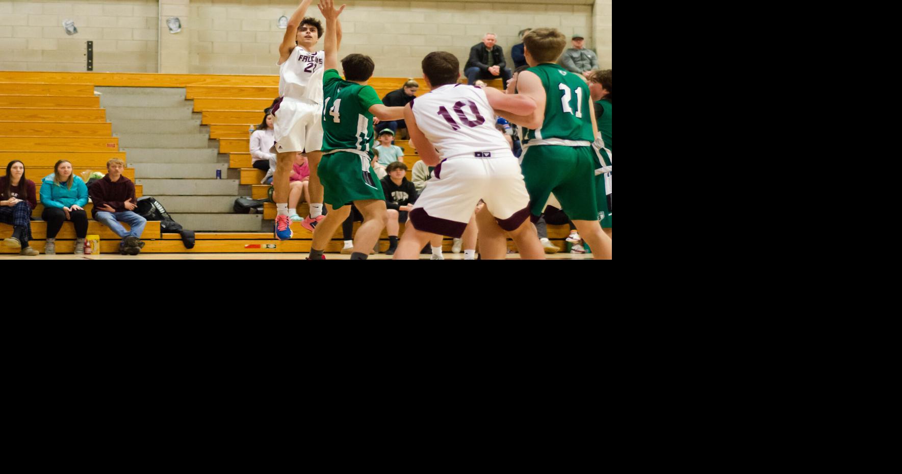 Falcons cruise past Raiders; Elia Varisco, Jerrick Jacobs, and Carson ...