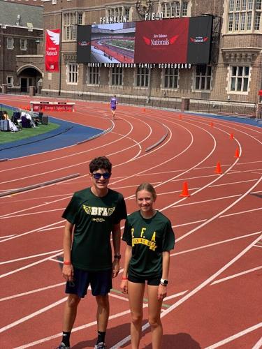 Lauryn Johnson, Kaitlyn Lumbra, and Jacboy Soter represent BFA-St ...