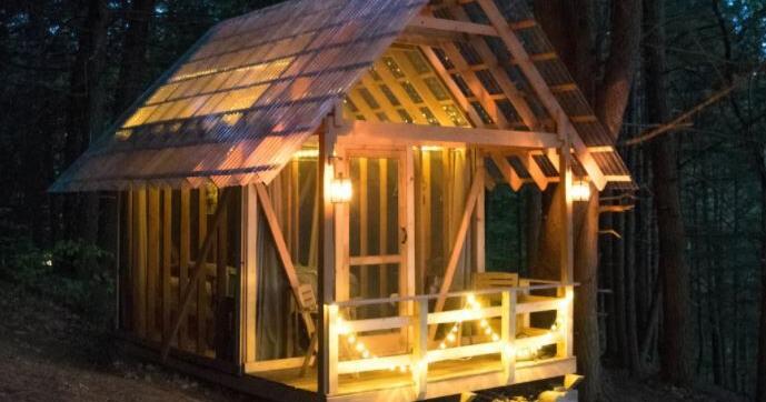 This cabin by Tanglebloom Flower Farm was the most wishlisted Airbnb in ...
