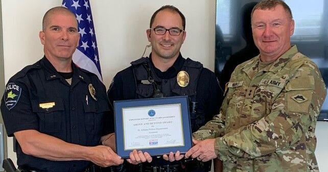 St. Albans Police Department recognized with armed services employment ...