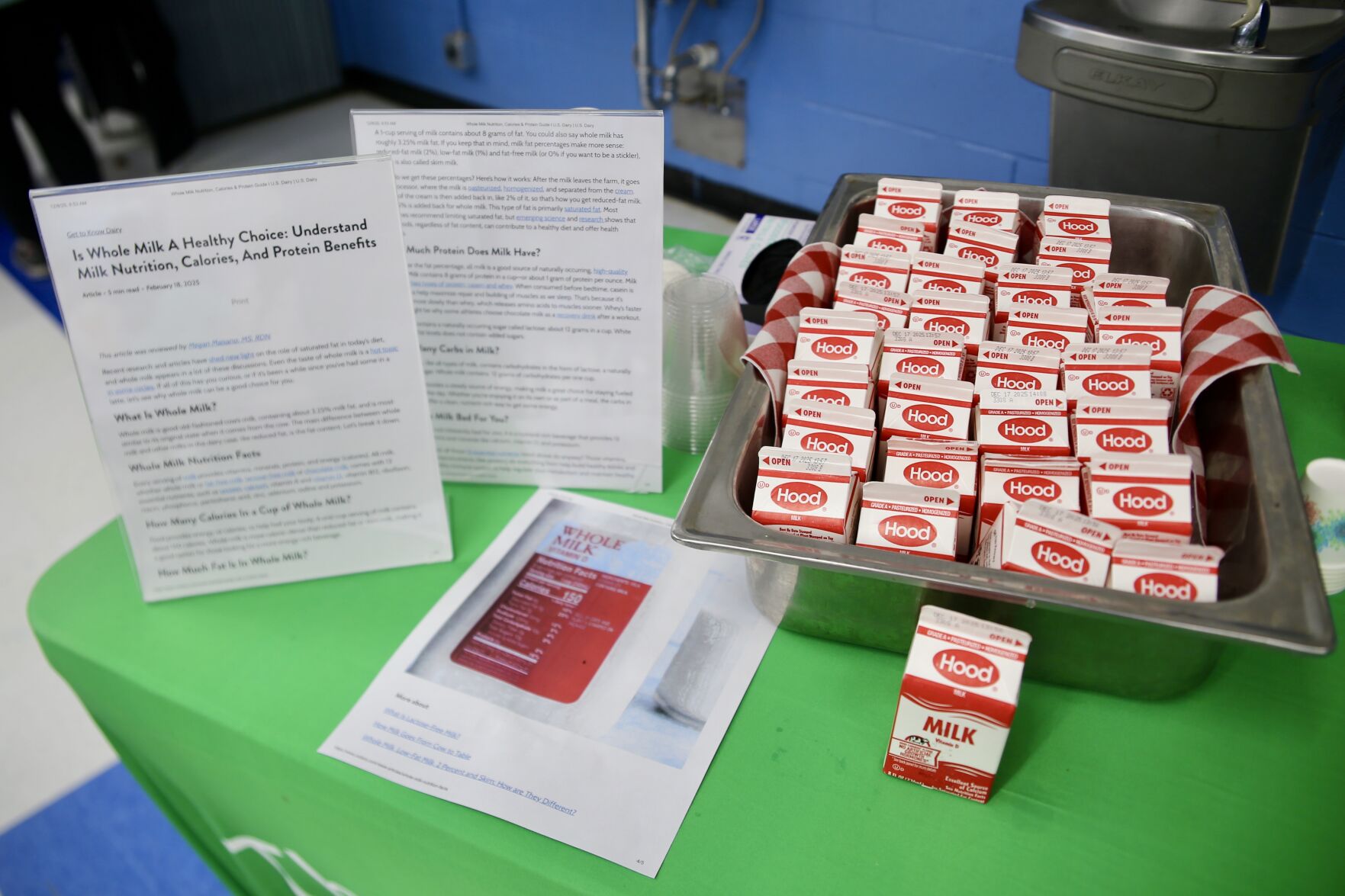 Whole Milk Act promoted by Sen. Welch at Vermont school | Government ...