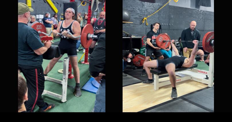 Johnny Quinn sets state record at Raw Powerlifting event, overcomes ...