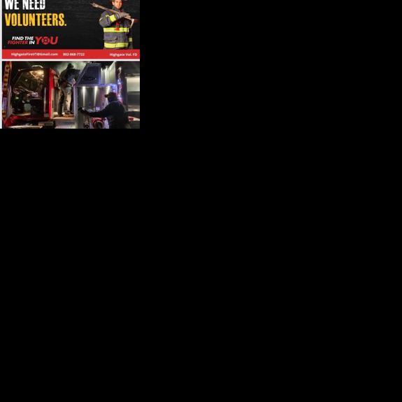 Highgate Volunteer Fire Department in search of new volunteers | Local ...