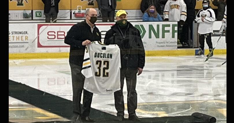 Toby Ducolon recognized for his dedication to Bobwhites with ceremony ...