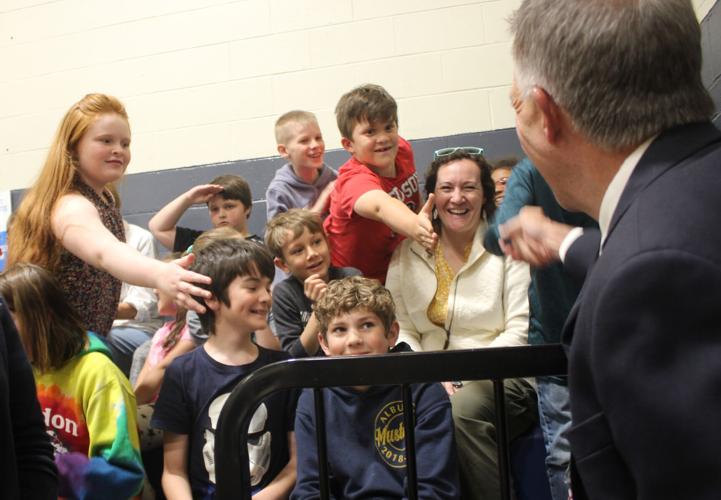 Gov. Phil Scott kicks off Memorial Day weekend at Alburgh school ...