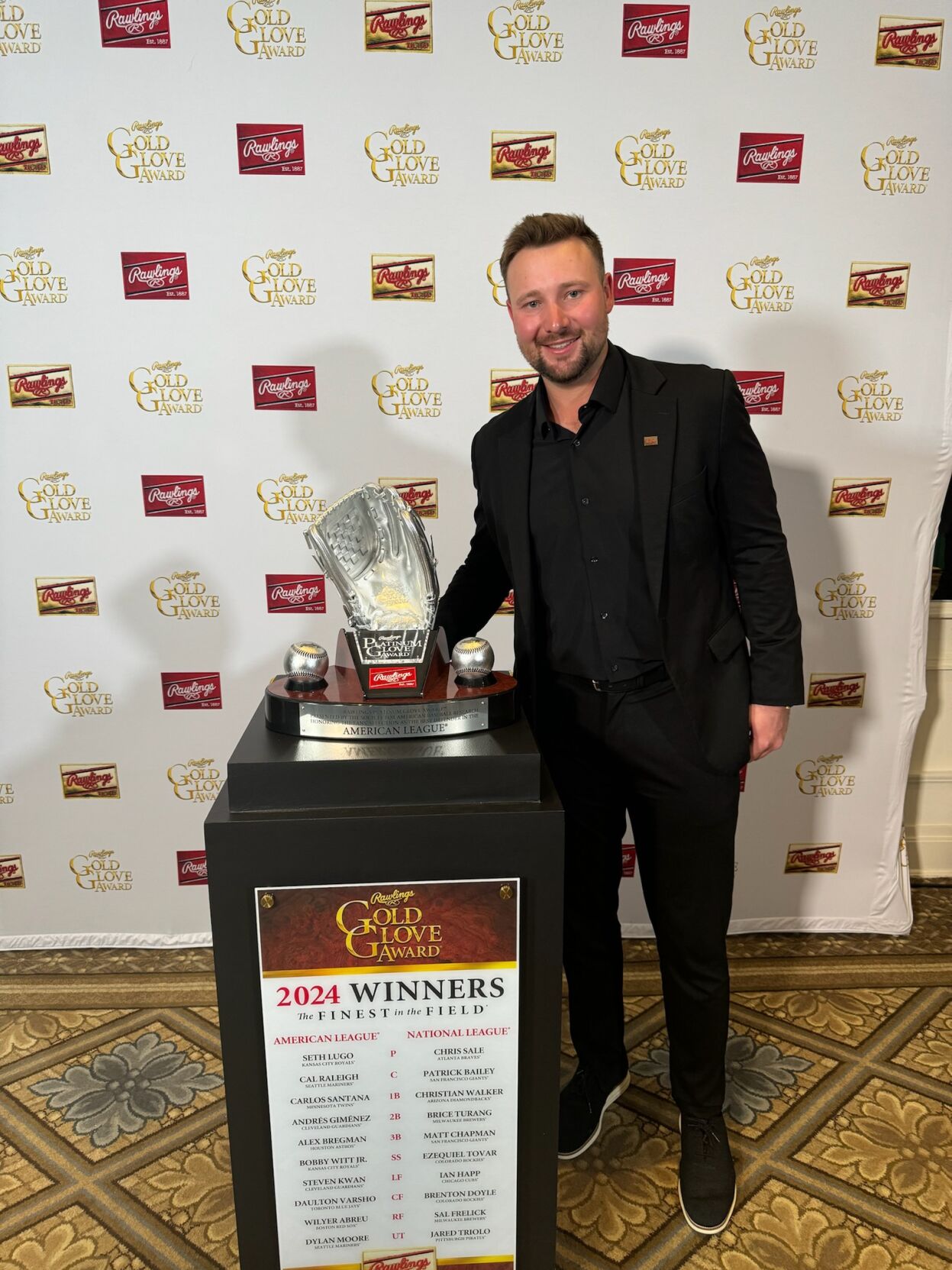 Cal Raleigh wins 2024 Rawlings Gold and Platinum Gloves! | Sports ...