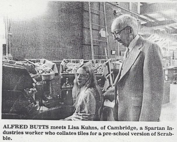 When the inventor of Scrabble came to town | | samessenger.com