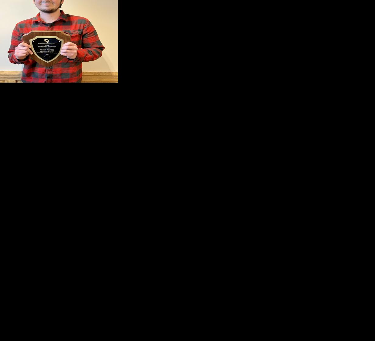 Vermont Precision Tools names Rookie of the Year, Kevin Adams ...