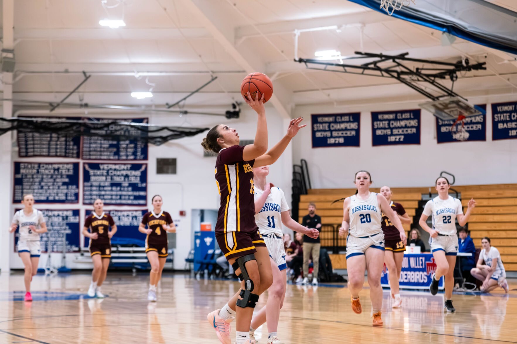 Rockets top Thunderbirds 47 - 30; Sophia Derby leads Richford with 14 ...