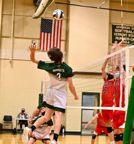 Hornets host Redhawks and fall in five close sets; Landon Blake and ...