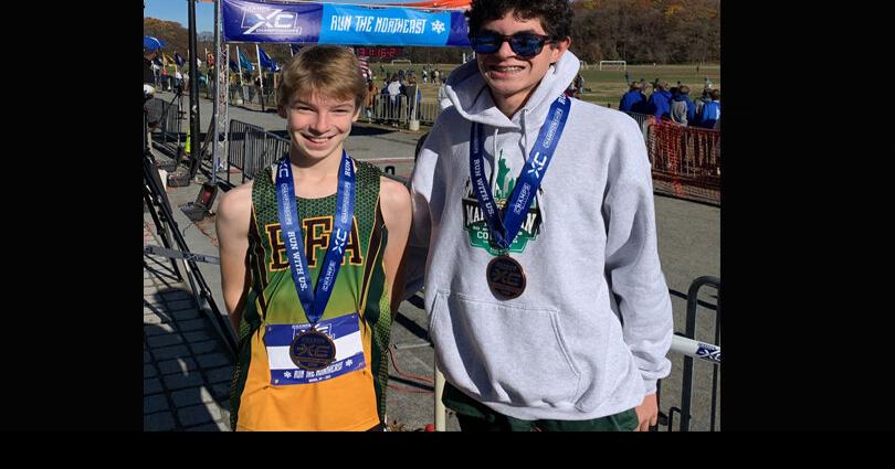 BFA-St. Albans runners, Toby Hurteau and Jacoby Soter compete at Champs ...