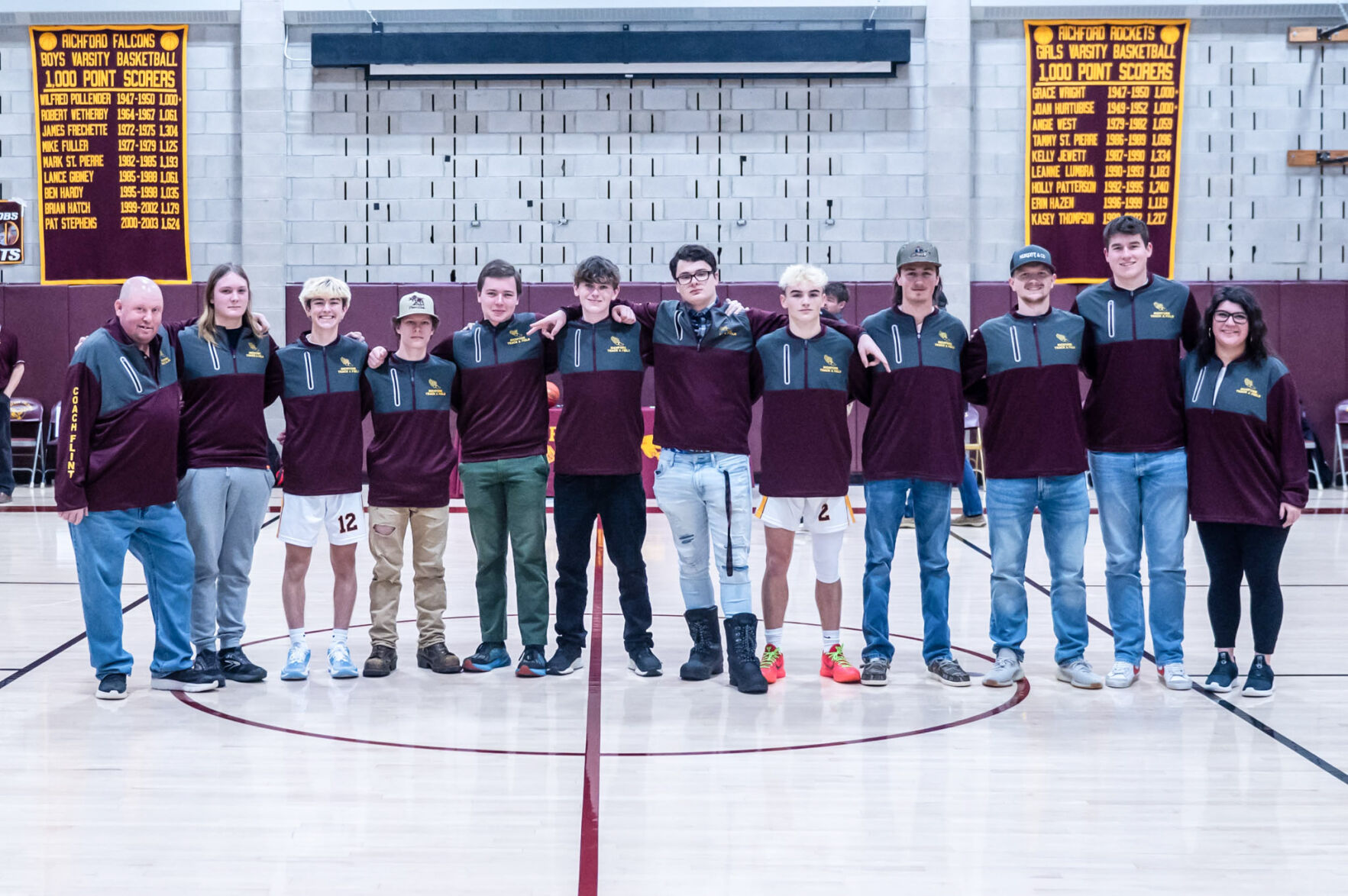 Richford boys' track and field unveils D4 state championship banner ...