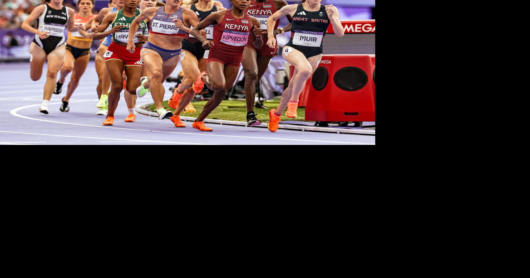 Elle St. Pierre advances to Women's 1500m final at Paris Olympics ...