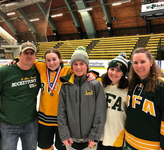 Seneca O'Bryan and Aiyana Lamos reflect on Comet hockey family and the ...