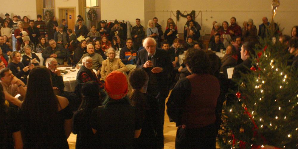 GALLERY: Christmas with Bernie; Celebrating eggnog and good music ...