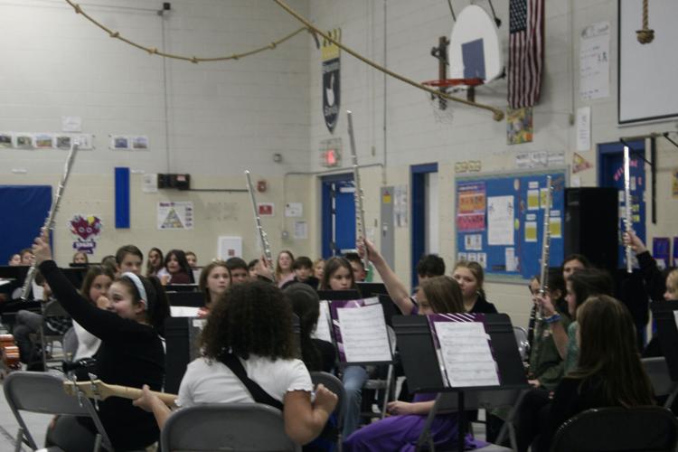 Swanton’s beginner bands show off progress in winter concert | Schools | samessenger.com