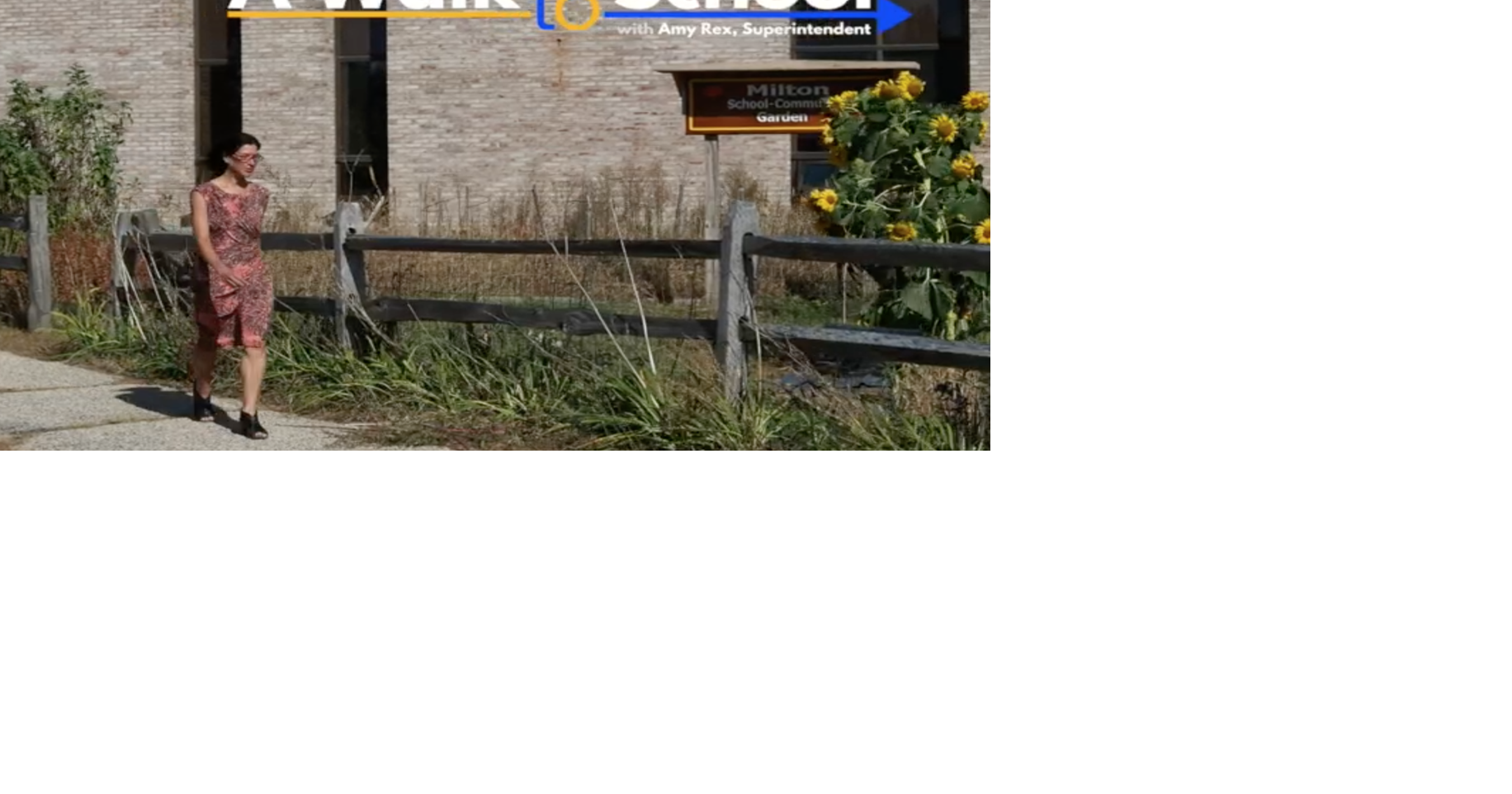 MTSD Superintendent creates new video series | News | samessenger.com