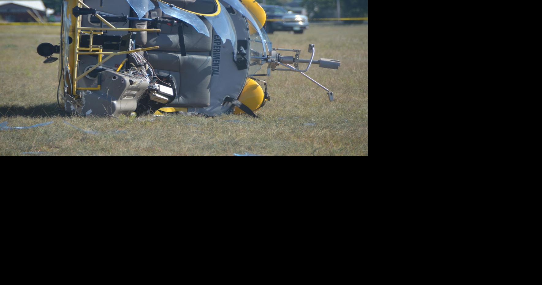 Minor injuries in small helicopter crash | Local News | samessenger.com