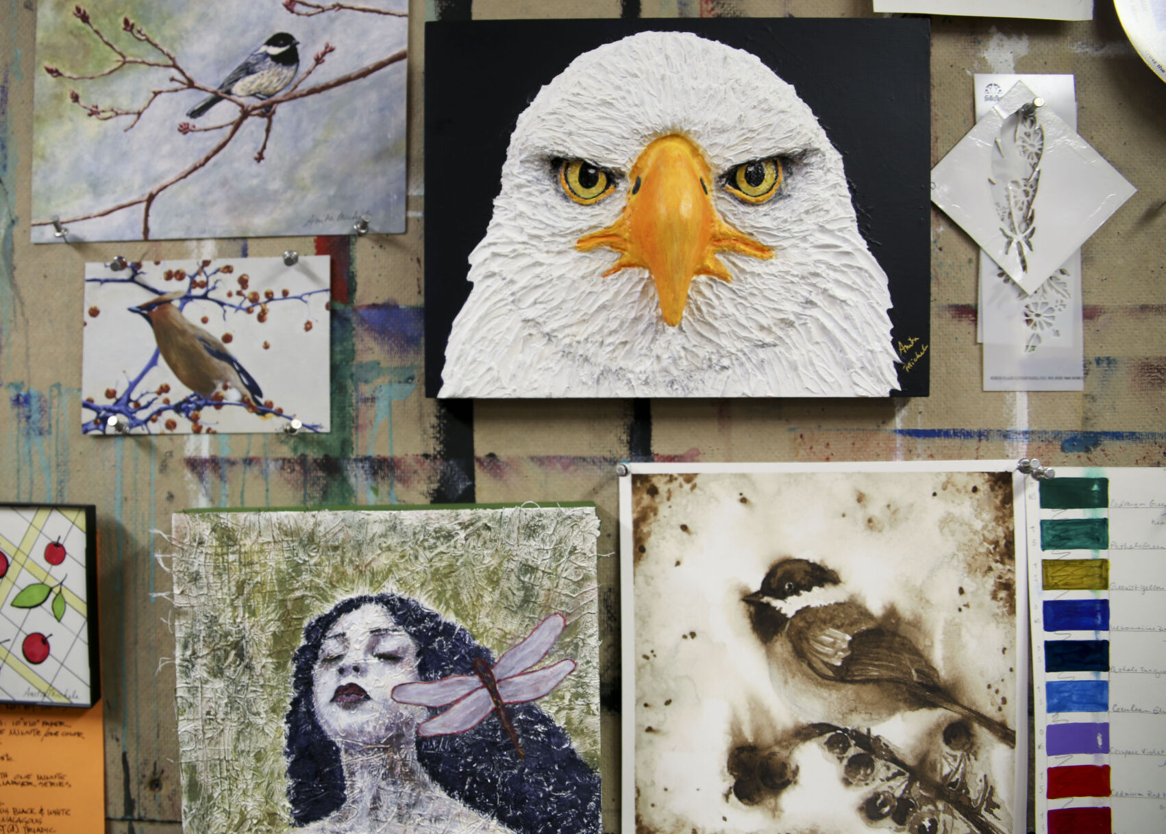 Swanton artist goes bold; meet Anita Michele Parah | Arts ...