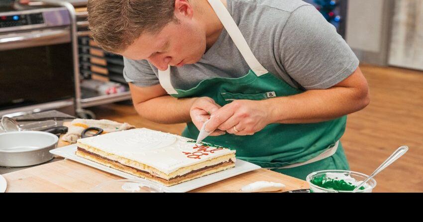 Adam Monette is headed to the finale of Food Network’s Holiday Baking ...