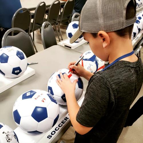 Easton Messier is the 2023 U10 Elks Soccer Shoot out National Champion ...