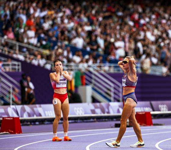 Elle St. Pierre advances to Women's 1500m final at Paris Olympics ...