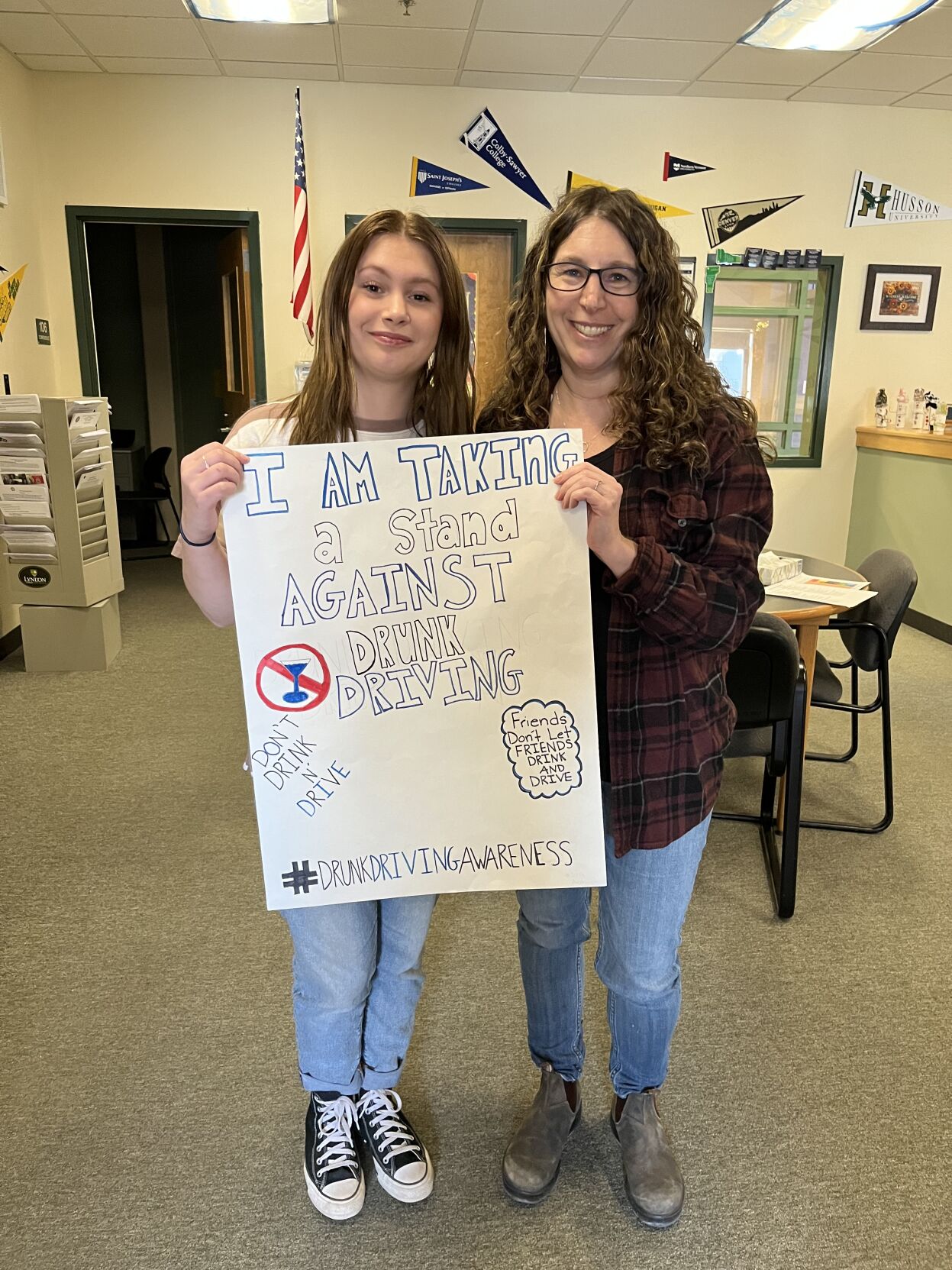 Enosburg Falls High School students promote safe driving | Schools ...