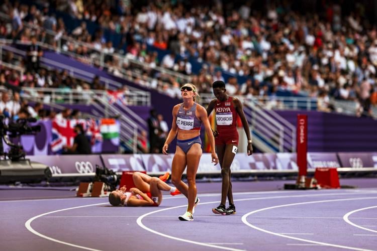 Elle St. Pierre advances to Women's 1500m final at Paris Olympics ...