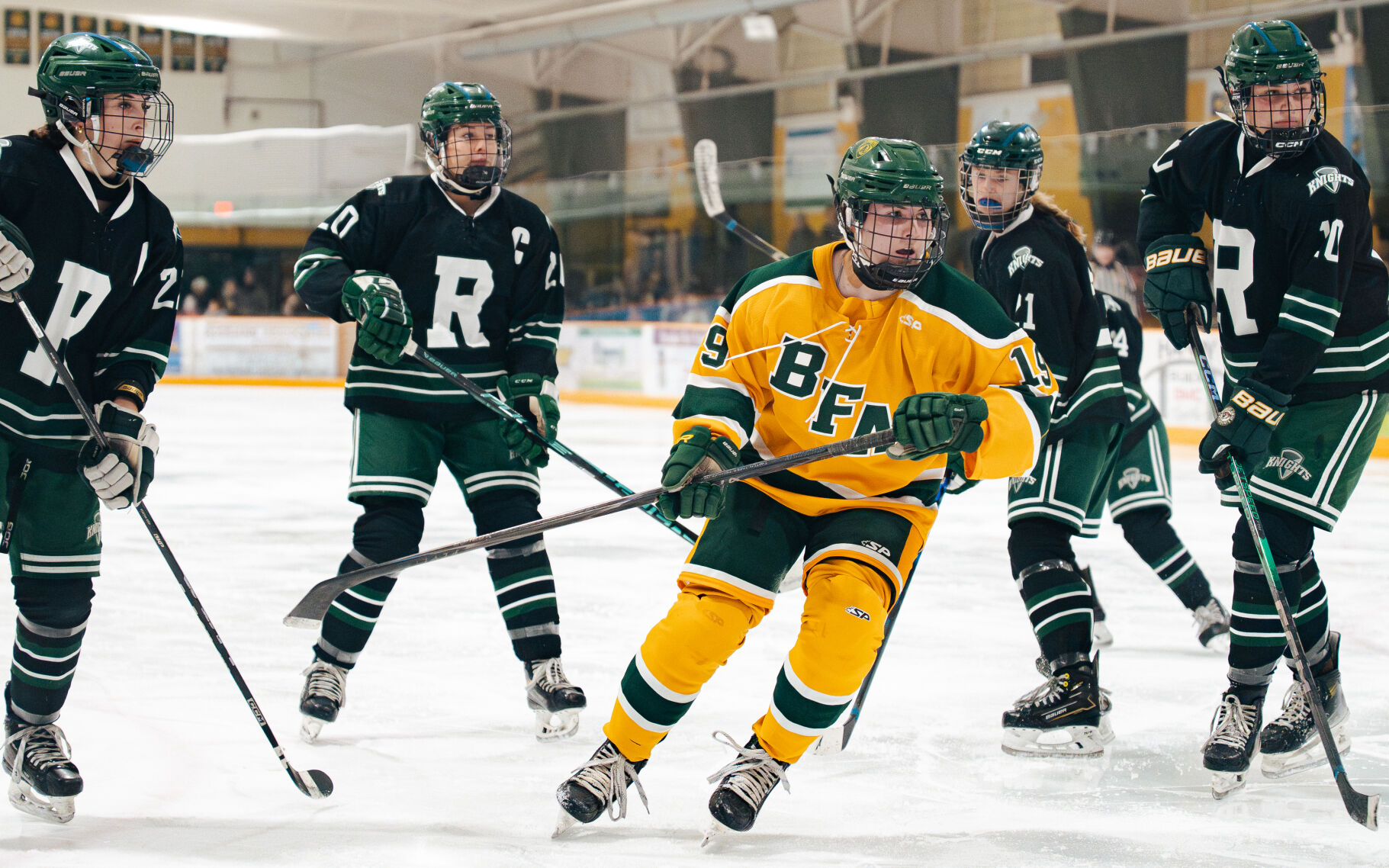 Seneca O'Bryan and Aiyana Lamos reflect on Comet hockey family and the ...