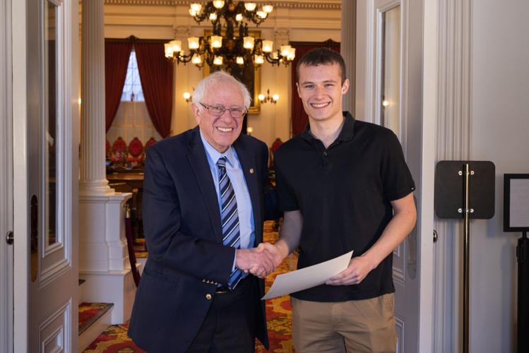BFA-Fairfax students meet Senator Bernie Sanders after being named ...