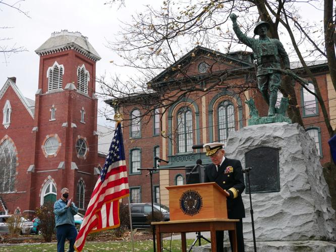 “Veterans are very special people”: Brief ceremony honors veterans in ...