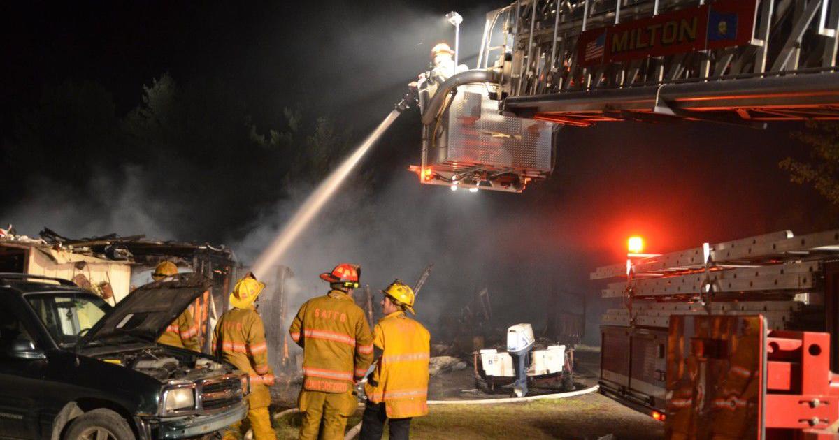 Georgia garage destroyed in blaze | Local News | samessenger.com