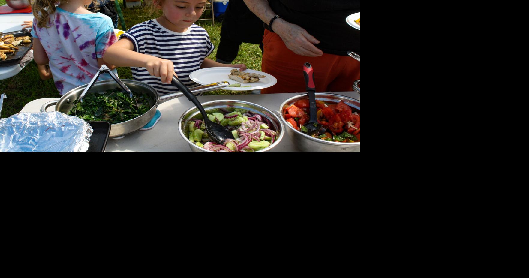 PHOTOS: Dubs Farm and NOTCH team up for garden cooking workshop | Food ...