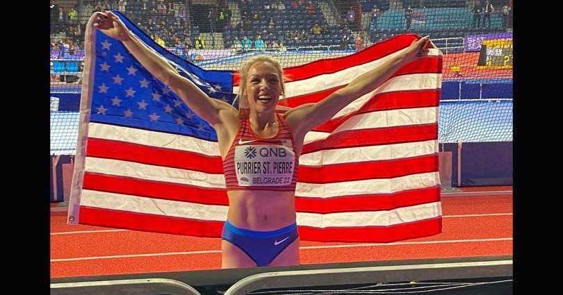 Elle Purrier St. Pierre secures silver at 2022 World Indoor Track ...
