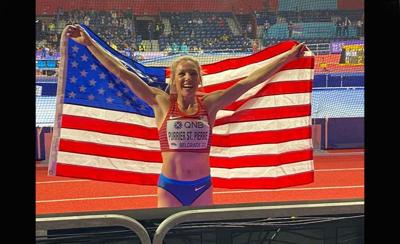 Elle Purrier St. Pierre secures silver at 2022 World Indoor Track ...