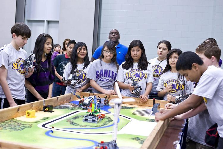 Students learn through LEGOs, robotics and competition | Education ...