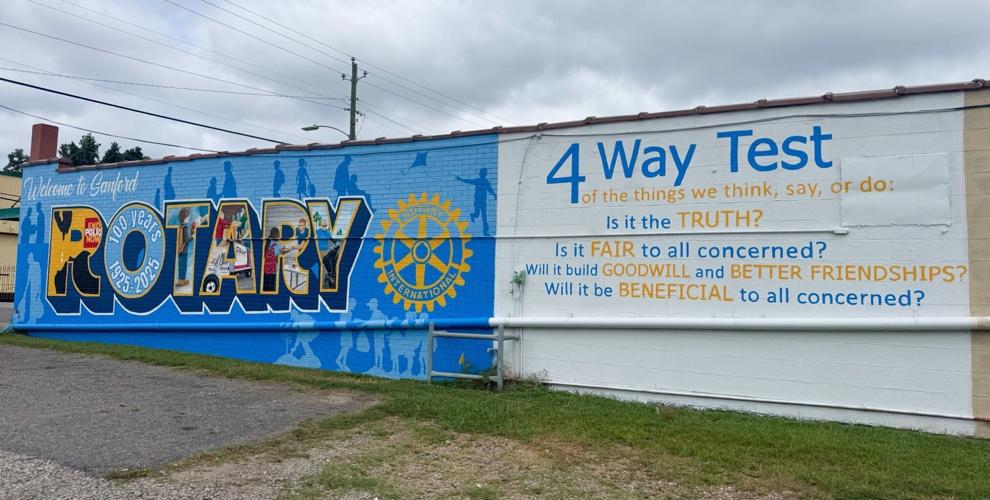 Rotary mural dedication set for Monday | Archives | sanfordherald.com