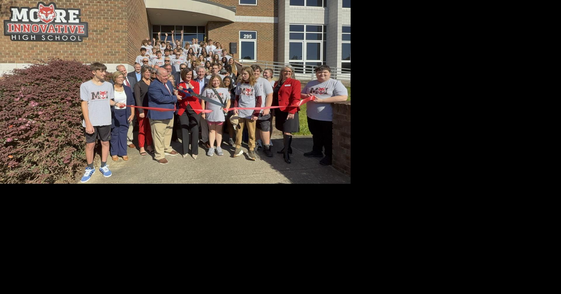 MCS celebrates ribbon cutting for Moore Innovative High School ...