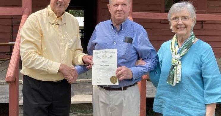 Edwin Patterson created a historic village and earned The Order of the ...