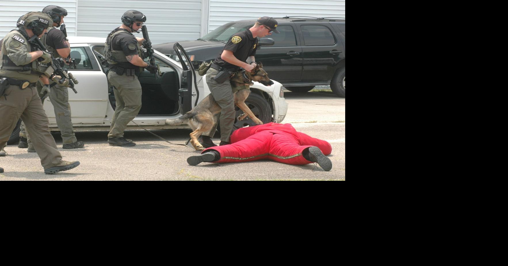 Upward Bound students get live look at training for police, fire ...