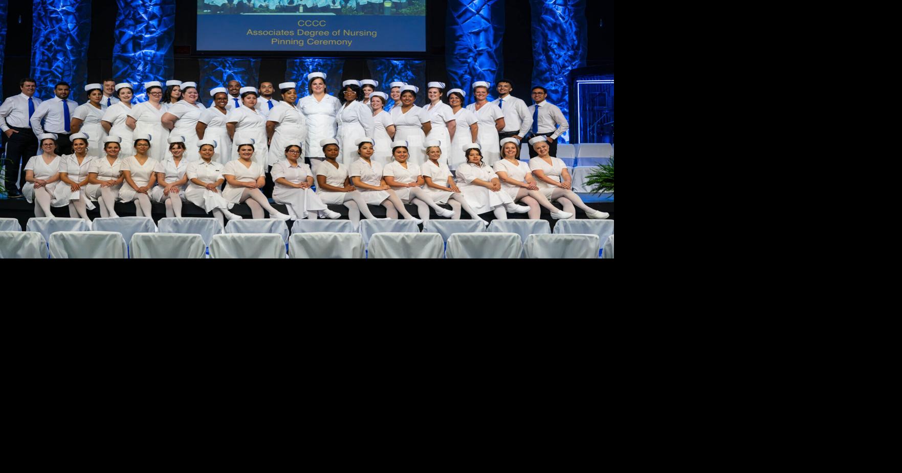 CCCC nursing program holds Pinning and Candle Lighting Ceremony ...