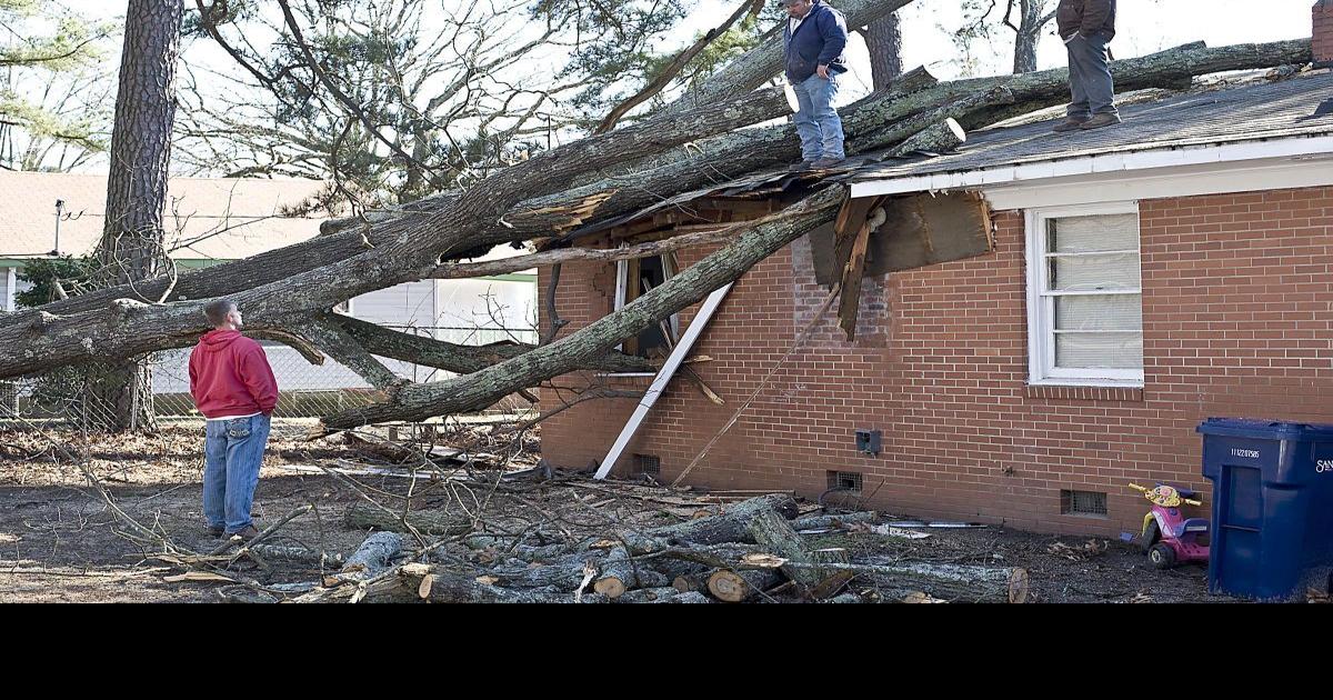 Winter storm downs trees, causes damage | Archives | sanfordherald.com
