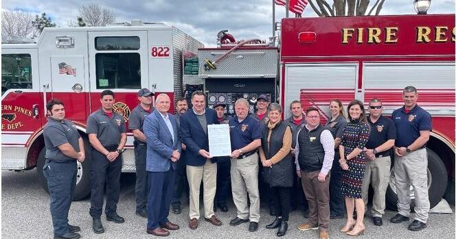 Rep. Hudson honors SPFD 125th anniversary | News | sanfordherald.com
