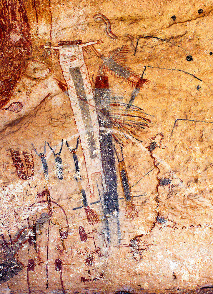 Hunter-gatherer-artists: The White Shaman Mural | Books ...