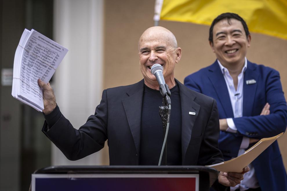 New Mexico Forward Party aims for recognition as Andrew Yang visits ...