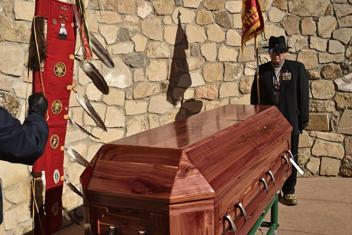 Dozens honor Navajo Code Talker Vandever at funeral | Local News ...
