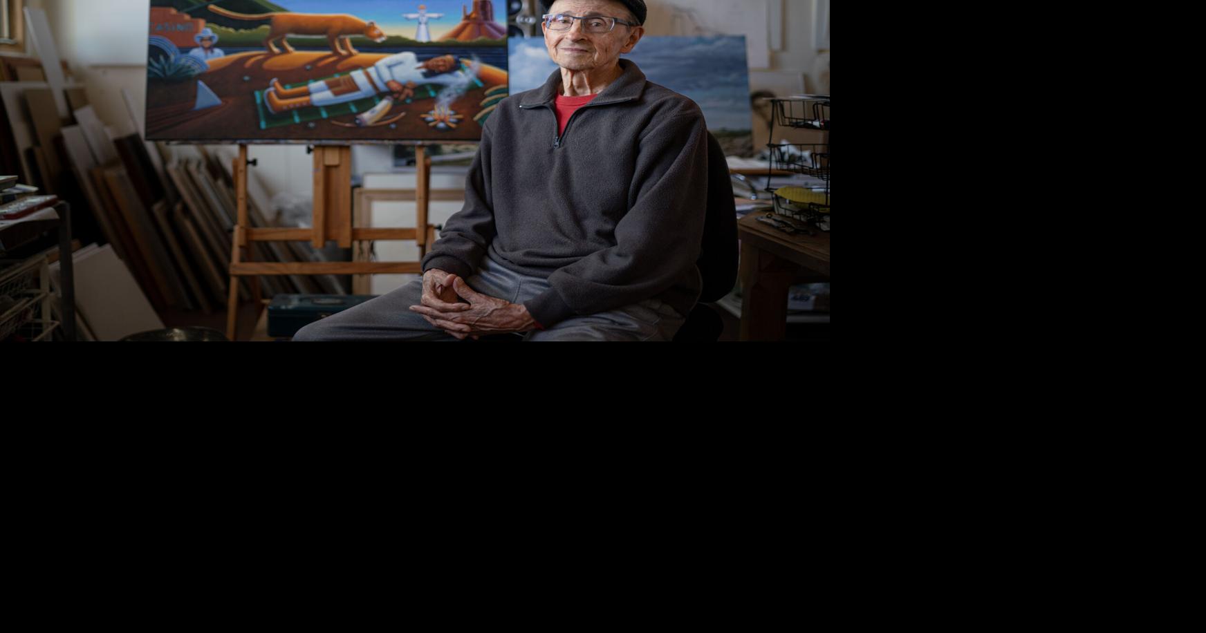 Friends help Native artist with ALS complete unfinished works | Local ...